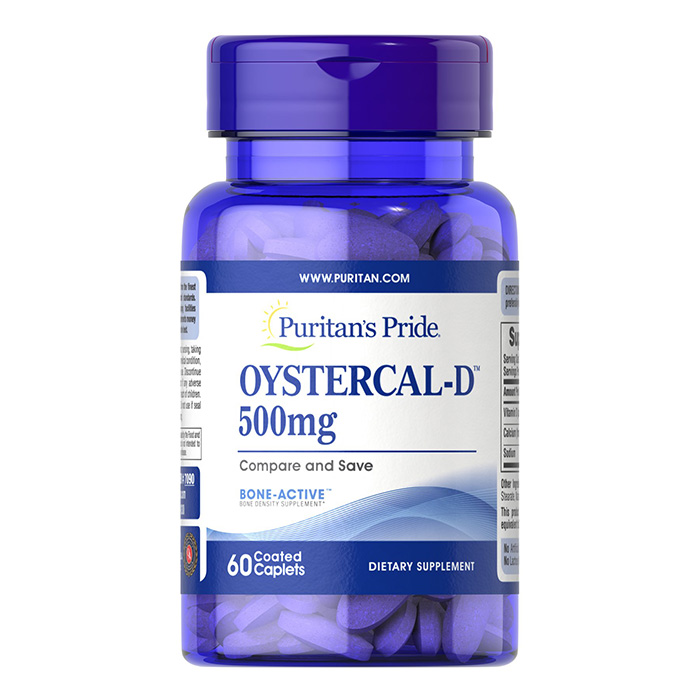 Buy Puritan's Pride Oystercal 500 Mg Tablets 60's | Life Pharmacy