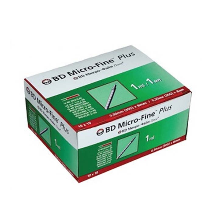 BD MICRO FINE PLUS INSU SYNG 1ML 31G 6MM - Life Pharmacy | Life Store