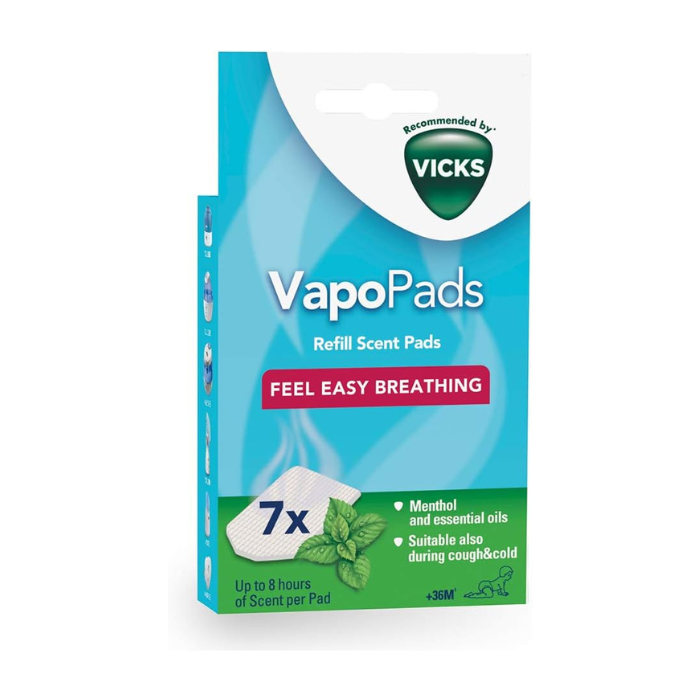 Buy Vicks Vapopads Menthol Refill Scent Pads 7's online at best price ...