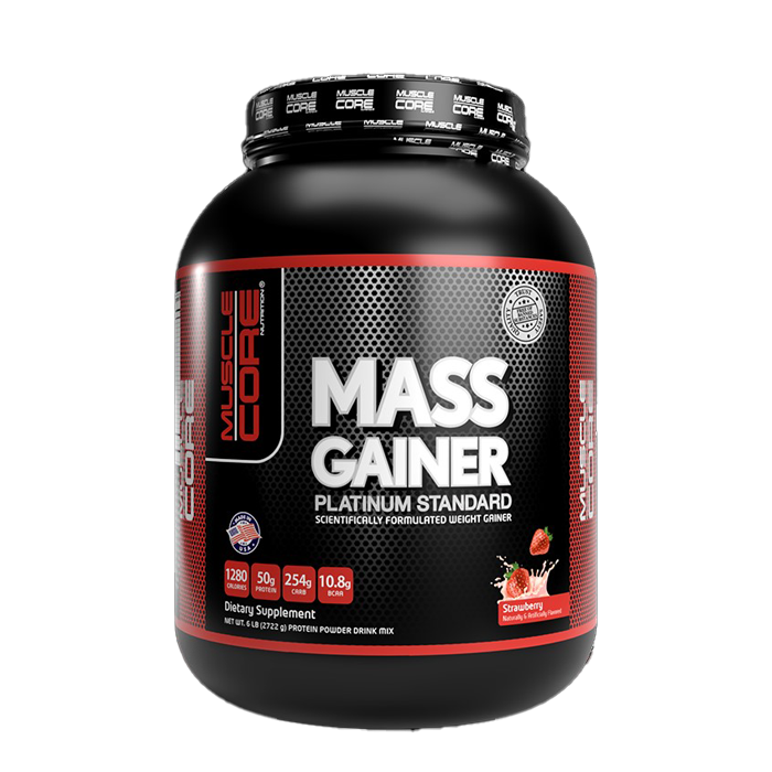 Buy Muscle Core Mass Gainer Strawberry 6 Lb | Life Pharmacy