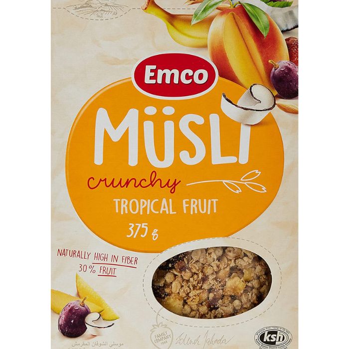 Buy Emco Crunchy Musli With Fruit Pieces 375 gm online at best price in ...