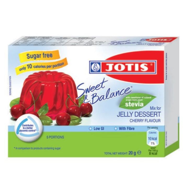 Buy Jotis Sweet & Balance Fruit Jelly Cherry 20 g | Life Pharmacy