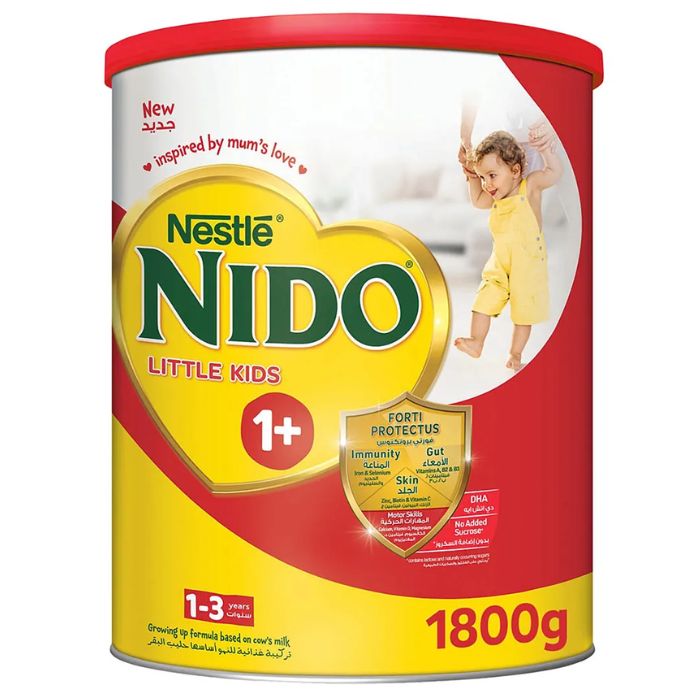 Buy Nido 1+ Growing Up Milk 1800g online at best price in the UAE ...