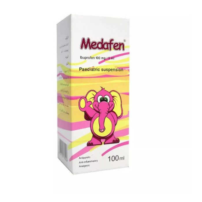 Buy Medafen 100mg/5ml Suspension 100ml | Life Pharmacy