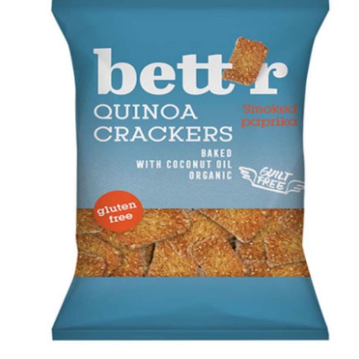 Buy Superlife Organic Quinoa Crackers Smoked Paprika 100g | Life Pharmacy