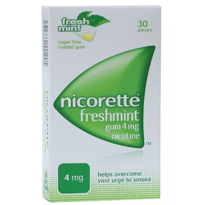 Buy Nicorette Freshmint Chewing Gum 4mg 30s (15s Blister X 2) | Life ...