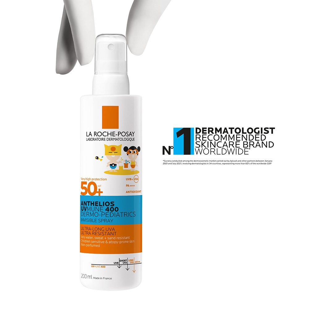 Buy LRP Anthelios SPF50+ UVMune 400 Dermo-Pediatrics Spray 200ML online ...