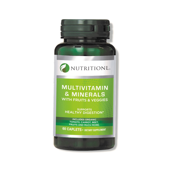 Buy Nutritional Multivitamin & Minerals with Fruits & Veggies, 60 ...