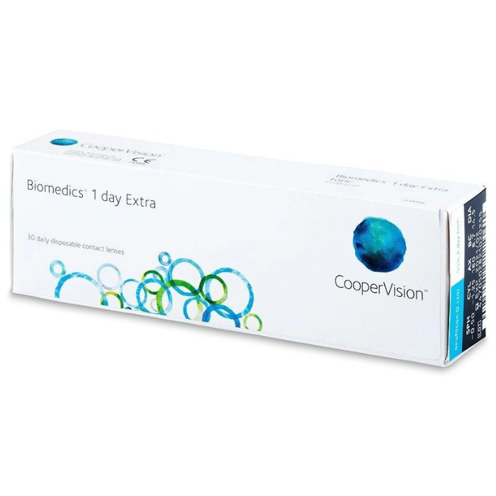 Buy Contact Lenses Cooper Vision Biomedics 1 Day Extra 30 Pc online at ...