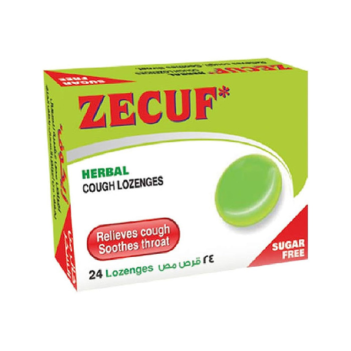 Buy Zecuf Lozenges Herbal Sugar Free 24's online at best price in the ...