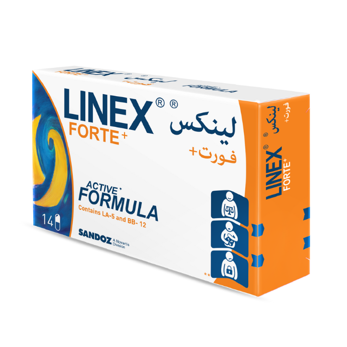 Buy Linex Forte Capsules 14's online at best price in the UAE | Life ...