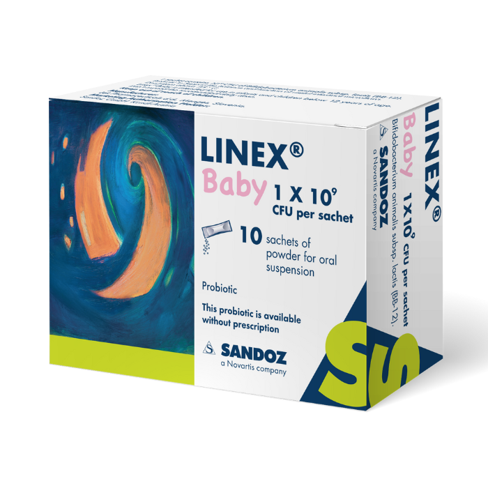 Buy Linex Baby Probiotics Sachet 10's online at best price in the UAE ...