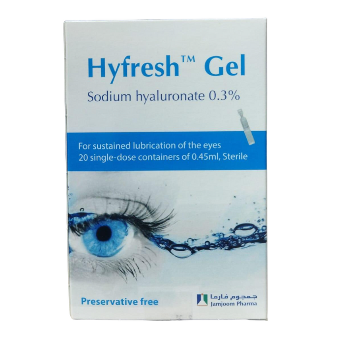 Buy Hyfresh Eye Gel 0.3% (0.45mlx20s) online at best price in the UAE ...