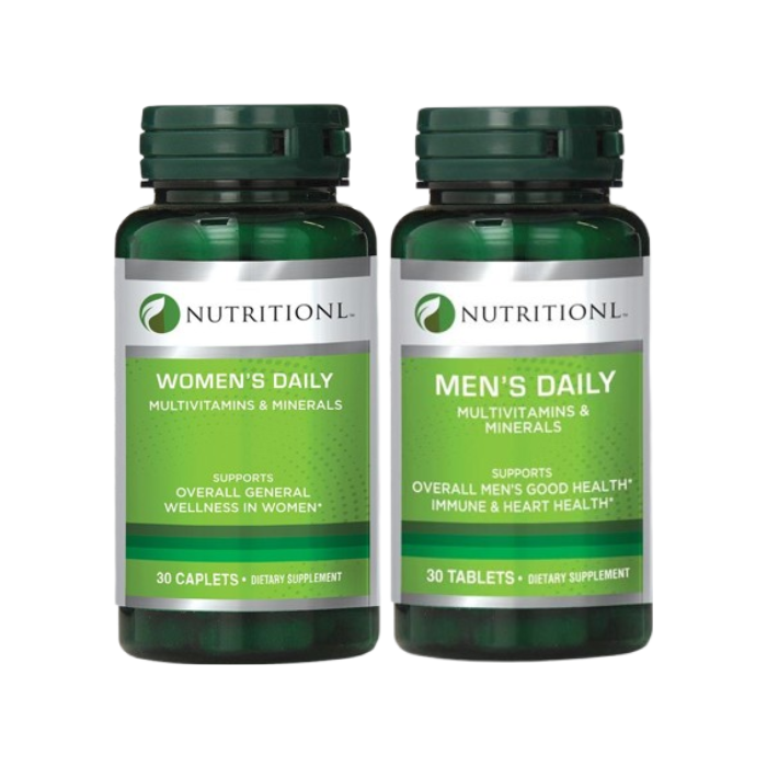 Buy Nutritionl Women’s + Men’s Daily 30s Tab Twin Pack online at best ...