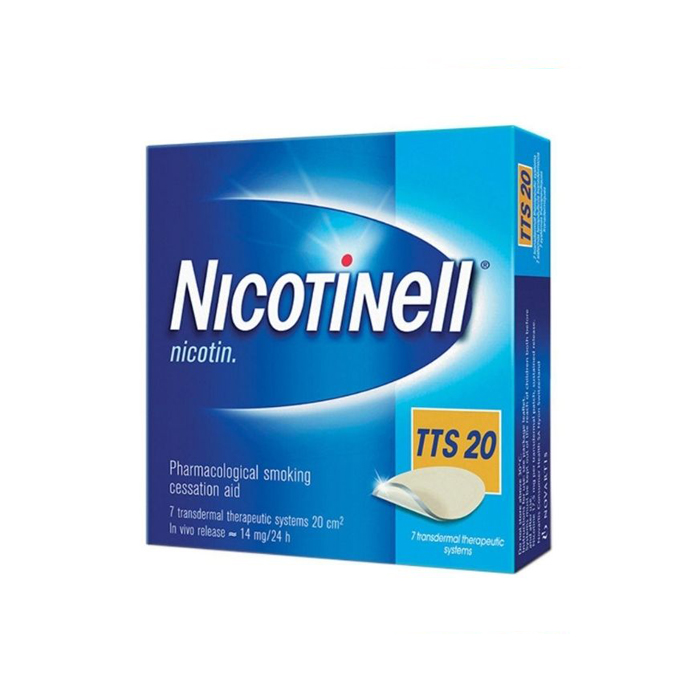 Buy Nicotinell TTS 20 Transdermal Patches 7 Sachets | Life Pharmacy