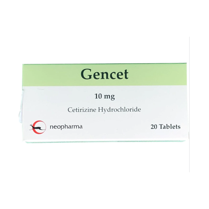 Buy جينسيت 10 مجم 20 قرص | Life Pharmacy