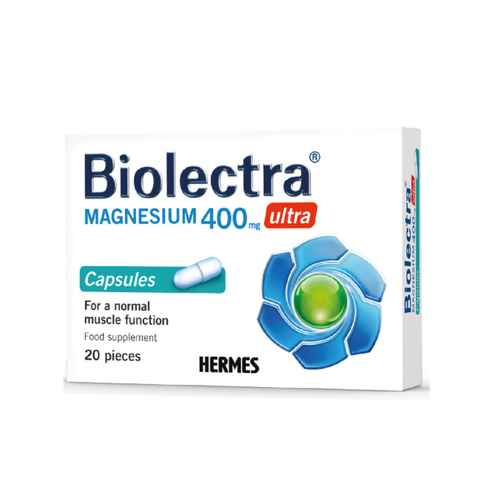 Buy Biolectra Magnesium Ultra 400mg Capsule 20s | Life Pharmacy